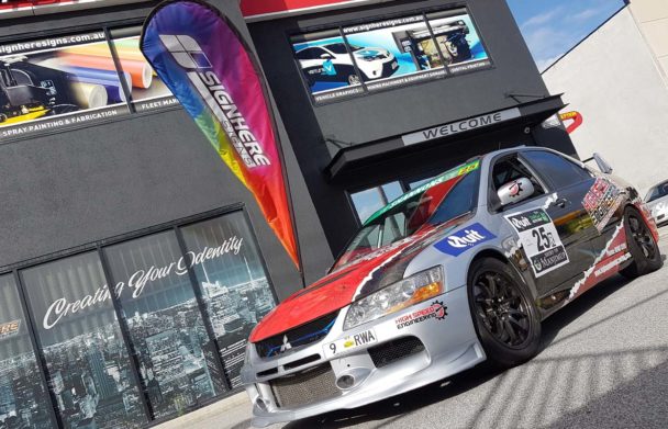 Race & Rally Car Graphics | Sign Here Signs, Perth