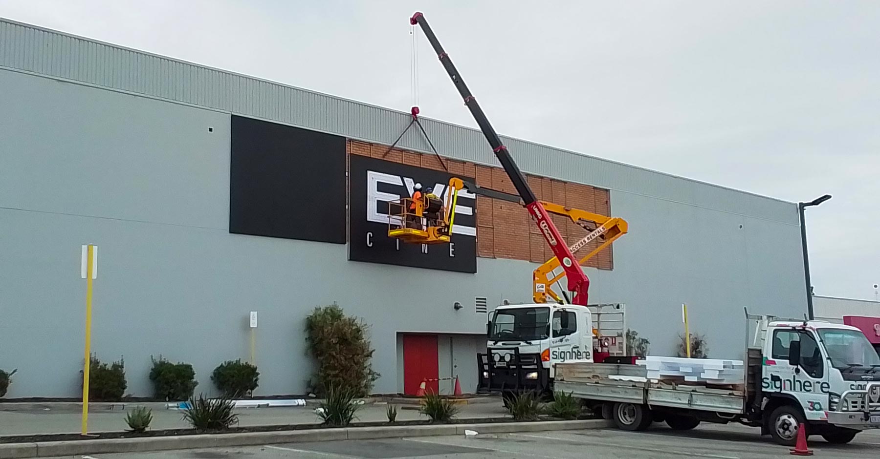 Event Cinemas signage upgrade | Cinema Signage – Sign Here Signs WA