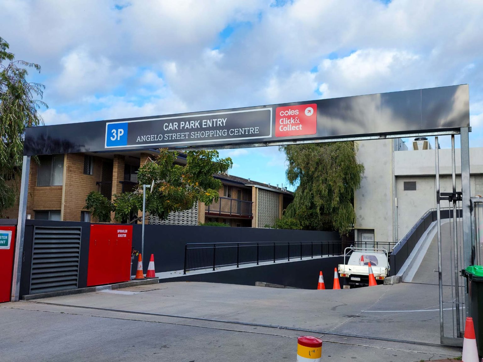 Sign Here Signs signage for first Coles Local supermarket in WA