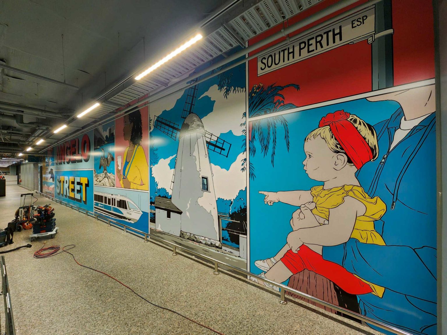 Sign Here Signs signage for first Coles Local supermarket in WA