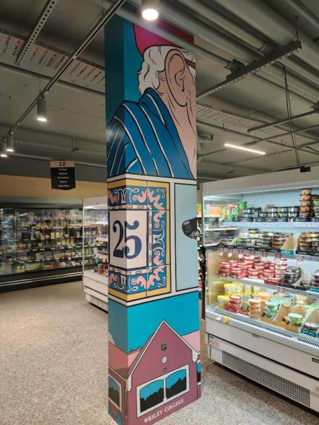 Sign Here Signs signage for first Coles Local supermarket in WA